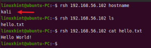 Rsh Command with Examples in Linux – LinuxWizardry